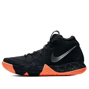 Nike Kyrie 4 Mid Top Basketball Sneakers - Black