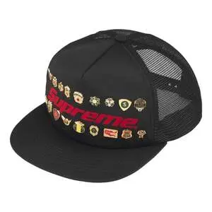 Supreme Ss26 Pins Mesh Back 5-panel - Black