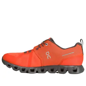 On Cloud Waterproof Athletic Shoes - Flame/eclipse