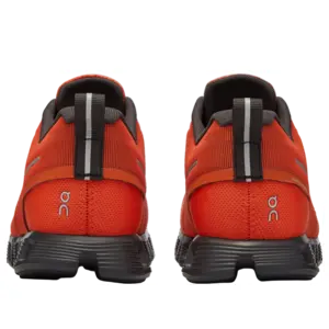 On Cloud Waterproof Athletic Shoes - Flame/eclipse