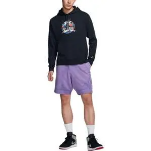JORDAN Air Knit Sports Hoodie With Geometry Graphic