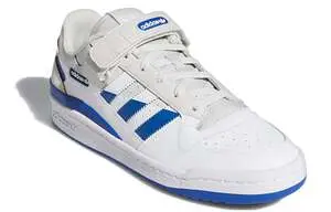 Adidas Originals Forum Low Premium Sneakers - White/blue