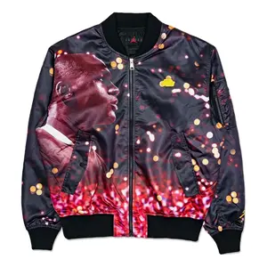JORDAN Jumpman Ma-1 Bomber Jacket - Black/multicolor