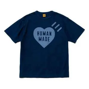 HUMAN MADE Human Made Indigo #1 T-shirt 'indigo Blue' Blue