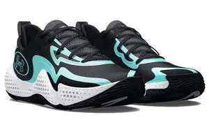 Under Armour Spawn 5 Iridescent Sneakers - Black/white/iridescent