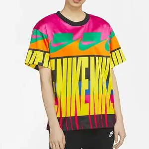 Nike Logo Printing T-shirt - Multi-color