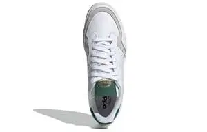 Adidas Supercourt Collegiate Green Sneakers - White