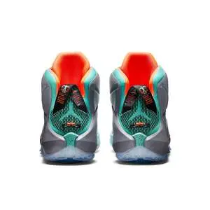 Nike Lebron 12 'nsrl' High Top Basketball Shoes - Green/black/grey