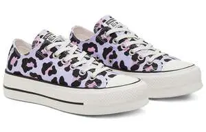 CONVERSE Chuck Taylor All Star Lift Low Top Sneakers - Blue/pink/black