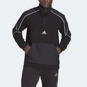 Adidas Reflect-in-the-dark Polar Fleece 1/4-zip Top
