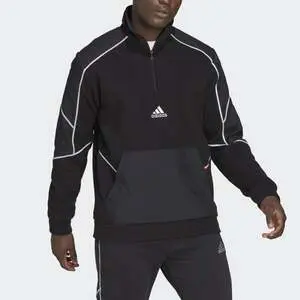 Adidas Reflect-in-the-dark Polar Fleece 1/4-zip Top