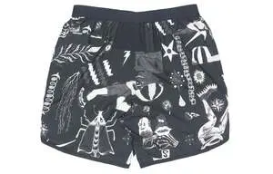 Nike Graffiti Print Running Shorts