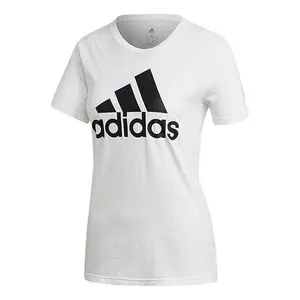 Adidas Large Alphabet Logo Short Sleeve T-shirt - White