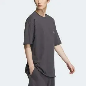 Adidas Verbiage T-shirts 'grey White - Grey/white