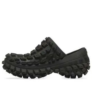 Balenciaga Defender Clogs - Black