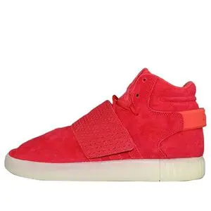 Adidas Tubular Invader Strap Sneakers - Red
