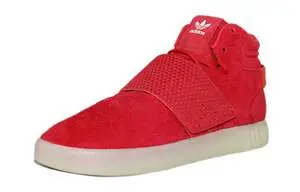 Adidas Tubular Invader Strap Sneakers - Red