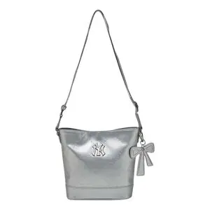 MLB Embossed Faux Leather Shoulder Crossbody Bag
