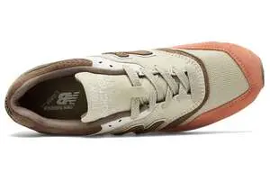 NEW BALANCE 997 Low Top Sneakers - Brown/white/pink