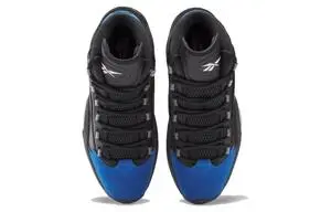 REEBOK Question Mid 'black Vector Blue - Core Black/vector Blue/white