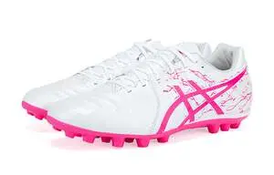 Asics Ds Light Ag Cleats - White/pink