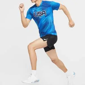 Nike Dri-fit Mixed Relays Running Top