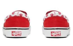 VANS X Bodega Slip-on Lx 'dice' Casual Shoes - Red/white