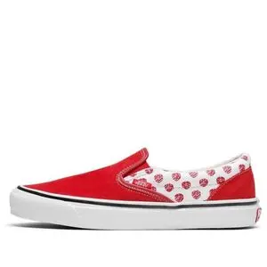 VANS Vans X Bodega Slip-On LX 'Dice' Casual Shoes Red/white