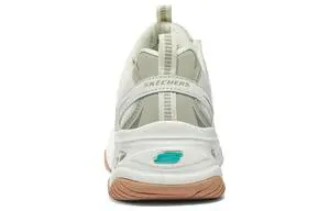 Sketchers D'lites 4.0 Athletic Shoes - White/grey