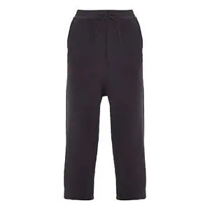 Adidas Y-3 Classic Terry Cropped Pants - Black