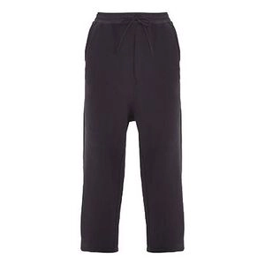 Adidas Y-3 Classic Terry Cropped Pants - Black