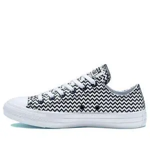 CONVERSE Converse Chuck Taylor All Star Mission-V Low Top "Wave Pattern" Black/white