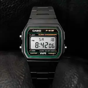 Casio Digital Watch - Black