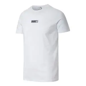 PUMA Classics Round Neck Short Sleeve Couple Style - White