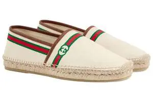 Gucci Embroidered Espadrilles 'interlocking G