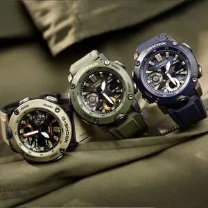 Casio G-shock Analog-digital Watch - Browngray