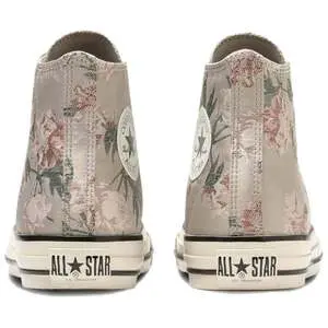 CONVERSE Chuck Taylor All Star High Top Floral Sneakers - Tan/white