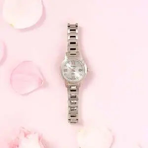 Casio Sheen Analog Quartz Watch With Sapphire Crystal - White