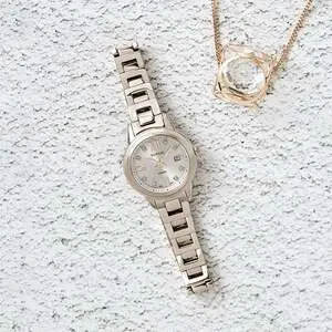Casio Sheen Analog Quartz Watch With Sapphire Crystal - White