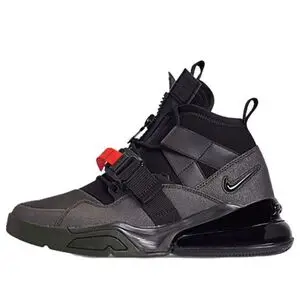 Nike Force 270 Utility High Top Sneakers - Sequoia/black-habanero Red