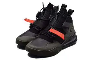 Nike Force 270 Utility High Top Sneakers - Sequoia/black-habanero Red