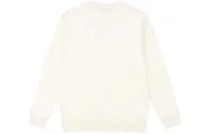 NEW BALANCE Logo Pullover Sweatshirt Asia Sizing 'white Black