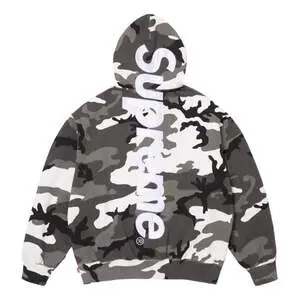 Supreme Supreme Satin Appliqué Hooded Sweatshirt Snow Camo