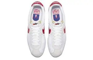 Nike Classic Cortez Qs Athletics West Sneakers - White/blue/red