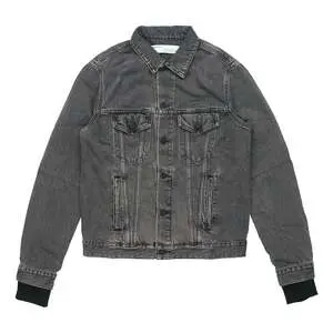 Off-White Denim Distressed Jacket