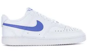 Nike Court Vision Low Top Sneakers - White/blue