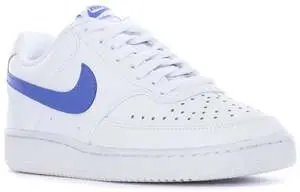 Nike Court Vision Low Top Sneakers - White/blue