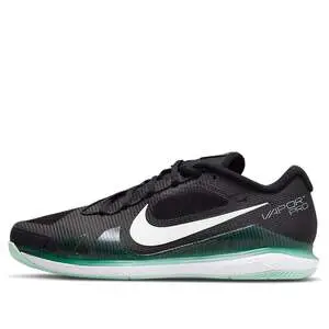 Nike Nikecourt Air Zoom Vapor Pro Tennis Shoes - Black/green
