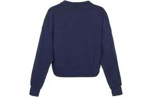 Nike Jordan Solid Color Embroidered Round Neck Long Sleeves Hoodie