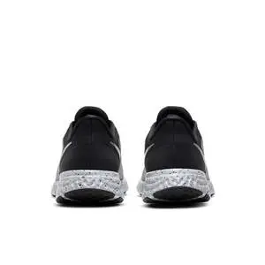 Nike Revolution 5 Premium 'black Chrome' Sneakers - Grey/black
